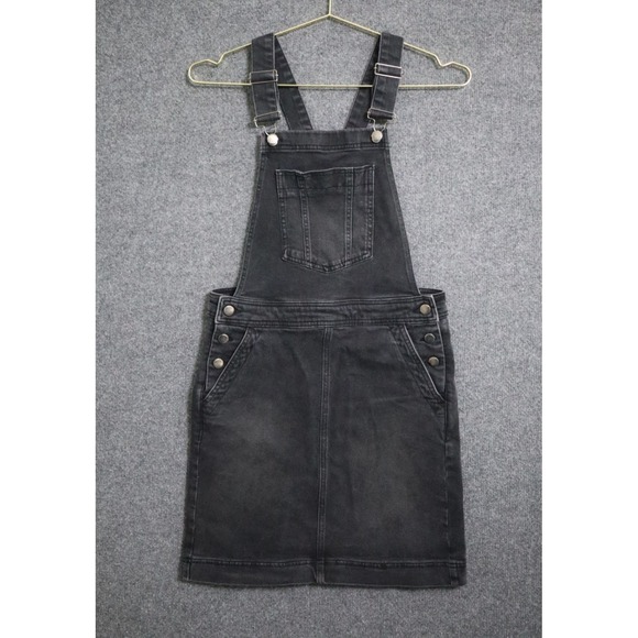 Boden | Jeans | Boden Easy Overall Dungaree Dress Women 4 Faded Black ...